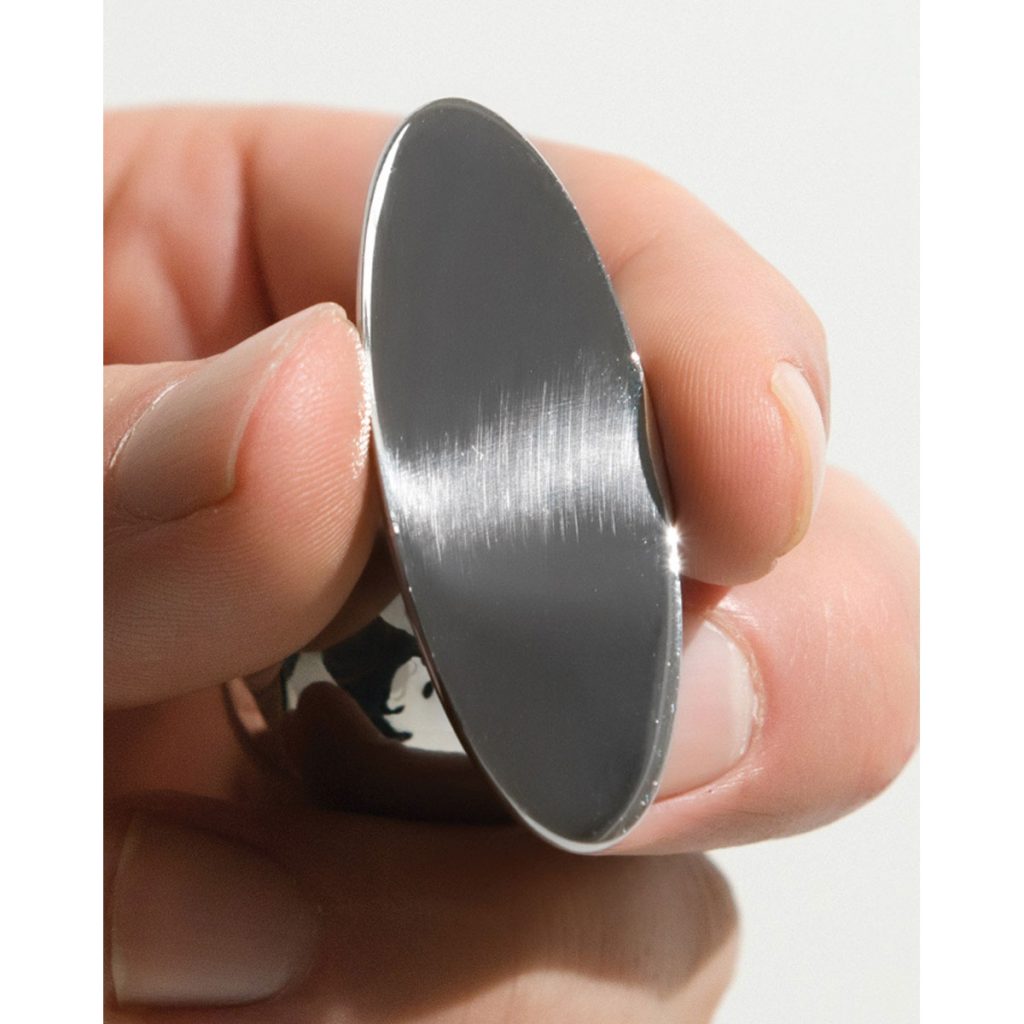 Chrome Blossom Little Bud Stainless Steel Plug - SutraVibes