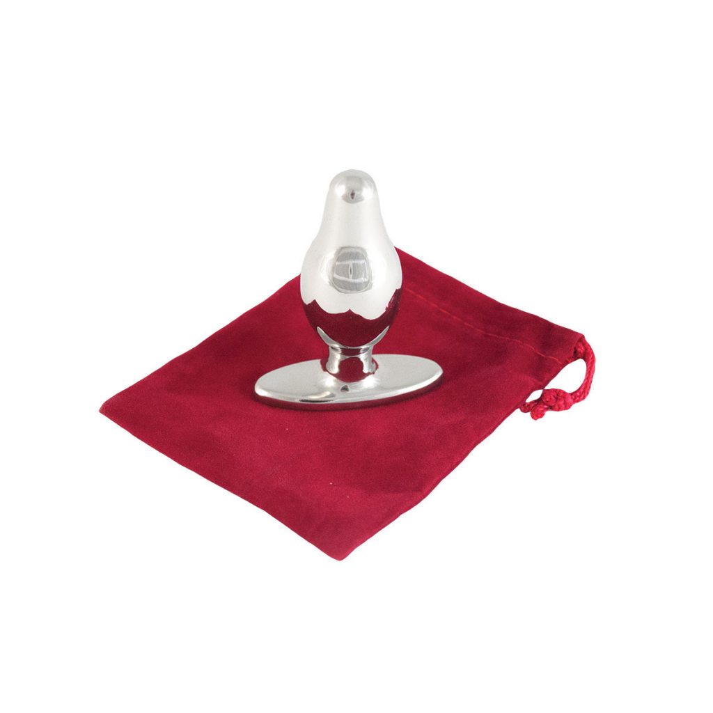 Chrome Blossom Little Bud Stainless Steel Plug - SutraVibes