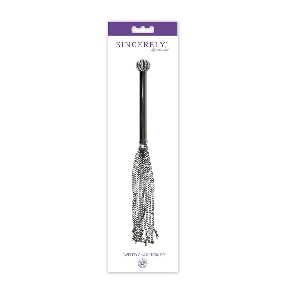 Sportsheets/Sex & Mischief Sincerely Jeweled Chain Tickler - SutraVibes